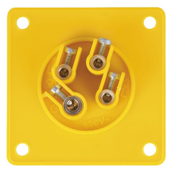 ️ CEE-form 16A 110V 4pol Anbaukupplung gelb, IP44 günstig online kaufen ...