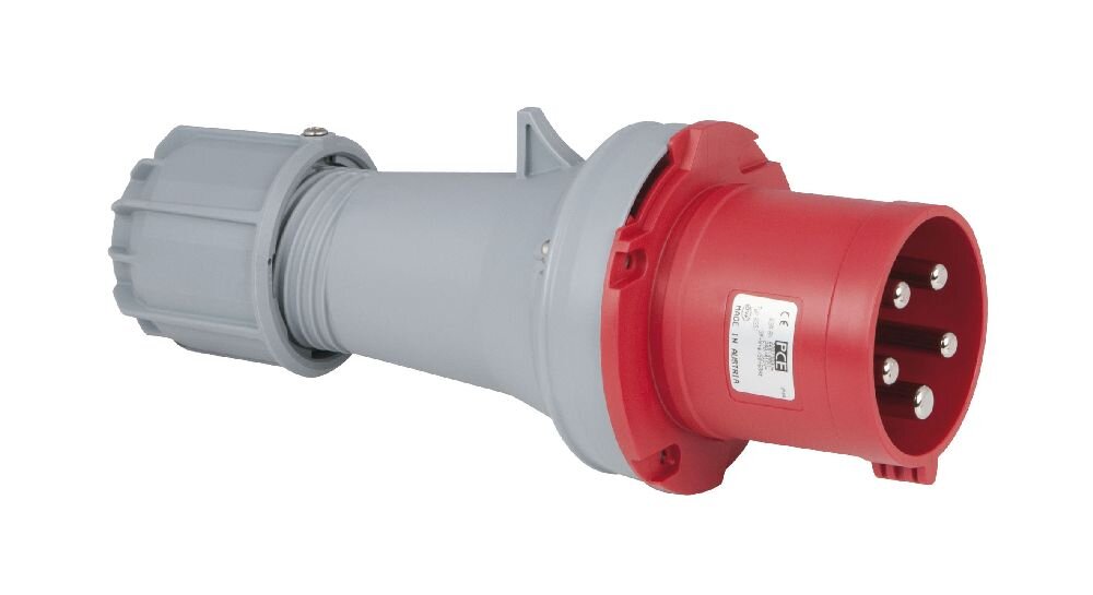 ️ CEE-form 63A 400V 5pol Stecker rot, IP44 günstig online kaufen @ Show ...