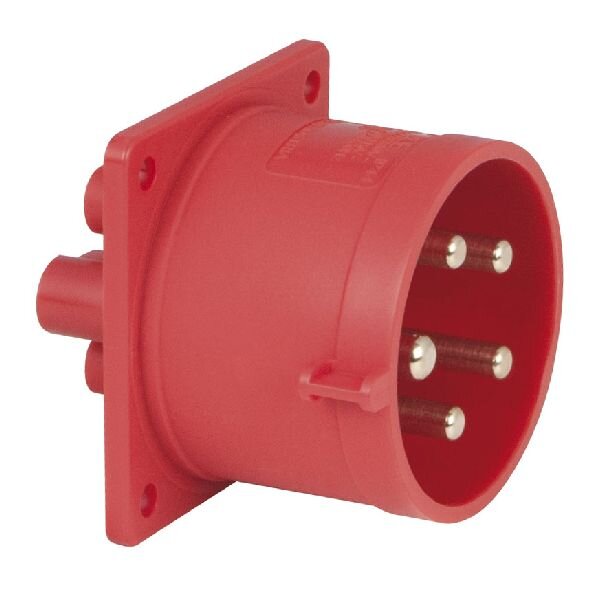 ️ CEE-form 32A 400V 5pol Anbaustecker rot, IP44 günstig online kaufen ...