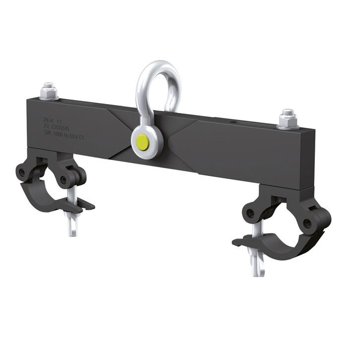 ️ Milos Ceiling Support with Shackle, 1 Tonne, 290–400 mm, Schwarz ...
