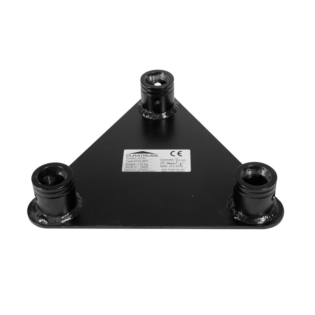 Duratruss DT 33-BPF black buy cheap @ Show and Stage Berlin